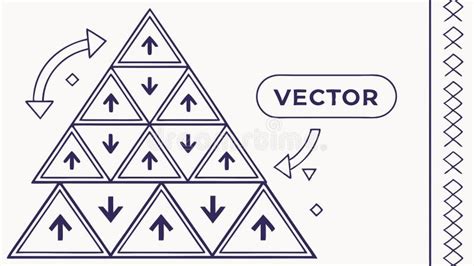 Geometric Pyramid Chart Data And Infographic Vector Design Generative