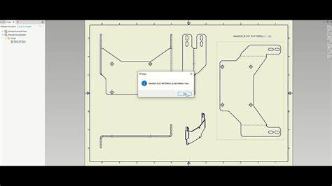 Ilogic Finding Flat Pattern View Youtube
