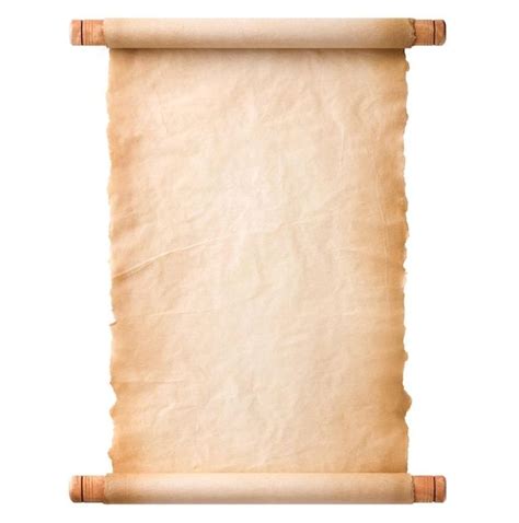 Vintage Parchment Paper Scroll Vintage Parchment Paper Scroll