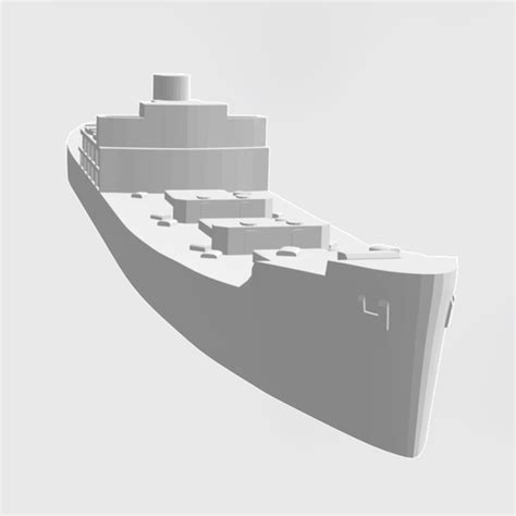 ♟ Us Type C3 Freighter 1 1200 Ww2・ Stl File For 3d Printing・cults