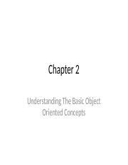 Understanding Basic Object Oriented Concepts Classes Objects Course Hero