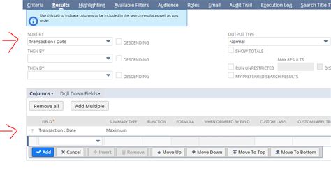 How To Source A Field Value Using Saved Search