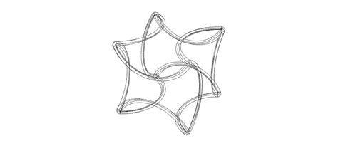 Wireframe Shape Geometric Twisted Cube 3d Printing Model Threeding Wireframe Shape Geometric Twisted Cube 3d Printing Model Threeding