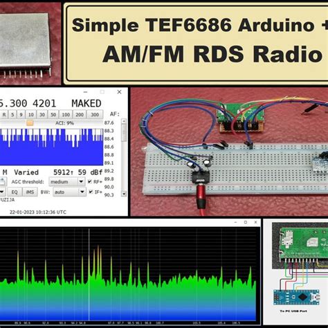 Simple TEF Arduino PC AM FM Radio Receiver Hackaday Io