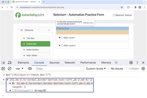 Selenium Xpath