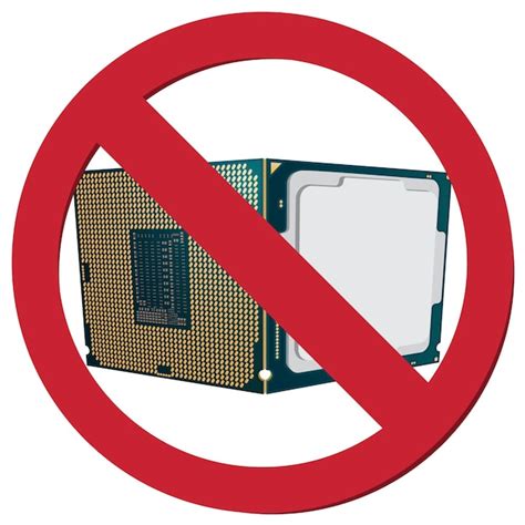 Premium Vector Vector Cpu Computer Processor Chip Ban
