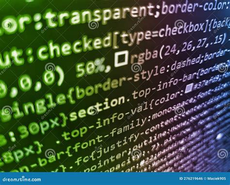 Modern Application Young Business Crew Working With Startup Programming Code Screen Of
