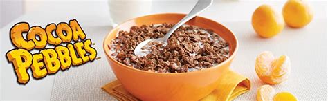 Amazon.com: Post Cocoa Pebbles Gluten Free Breakfast Cereal, 15 Ounce: Cold Breakfast Cereals