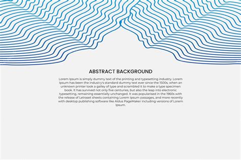 Premium Vector Abstract Blue Line Wave Background Modern Blue Line Background