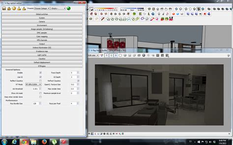 Vray Rt Render Engine Issue Sketchucation