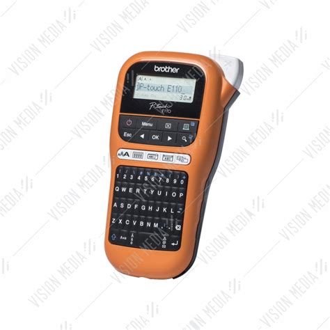 Brother Handheld Portable Labeling Machine Pt E110vp Vision Media