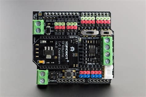 gravity rs485 io expansion shield for arduino the pi hut