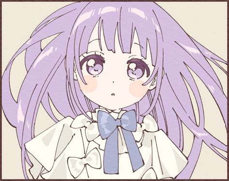 Safebooru 1girl Black Border Blouse Blue Bow Blue Bowtie Blush
