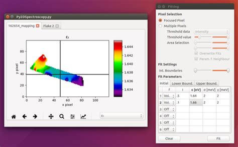 Github Svenbo Py Dspectroscopy A Simple Python Ui Script That Can Be Used For The Analysis