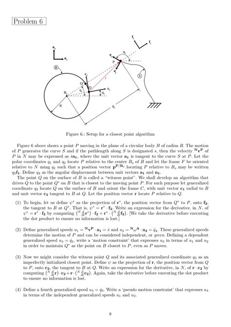 Figure Setup For A Closest Point Algorithm Figure Chegg