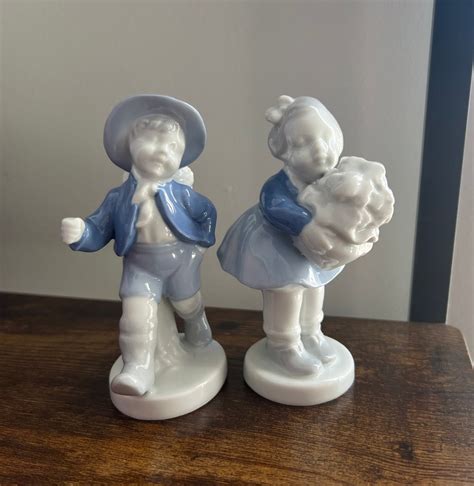 Boy And Girl Western Germany Figurines Etsy