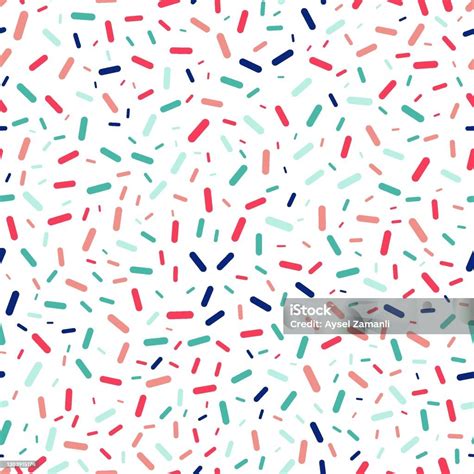 화려한 뿌리 원활한 반복 벡터 패턴 색 설탕에 대한 스톡 벡터 아트 및 기타 이미지 색 설탕 뿌리기 다중 색상 Istock