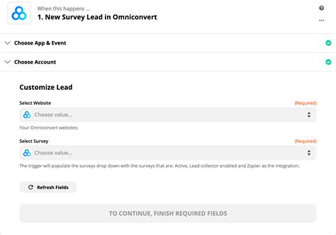 integrate omniconvert with various apps using zapier omniconvert