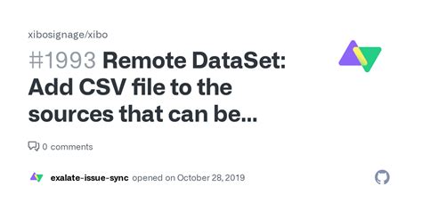 remote dataset add csv file to the sources that can be selected