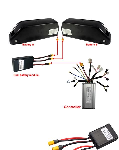 Dual Battery Pack Switch For Ebike Increase Capacity