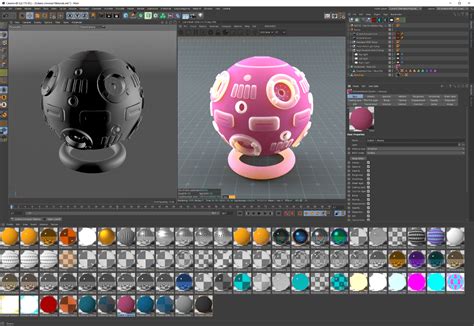 Octane Universal Material Guide Starter File On Behance Octane Cinema D Tutorial Albedo