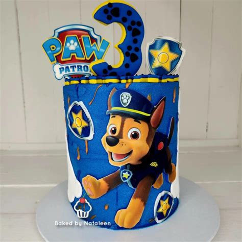 Paw Patrol Chase Cake