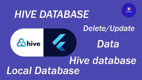 Hive Database Deleteupdate Data Flutter Local Database Youtube