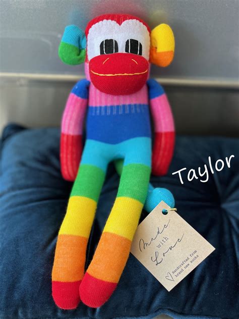 Dogs First Funky Monkey Soft Sock Toy