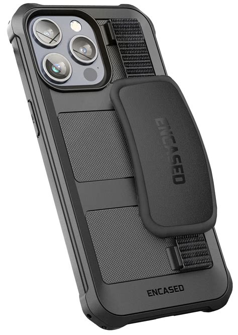 Encased Falcon Designed For Iphone 15 Pro Max Case With Hand Strap