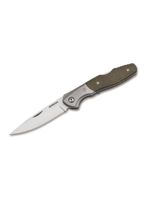 Navaja Magnum Nice 01sc079 Micarta Verde Backlock Y 440a