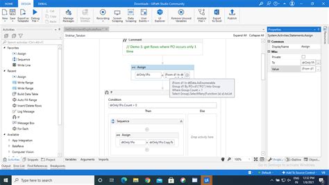 Error The Source Contains No Data Rows Help Uipath Community Forum