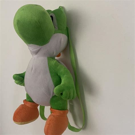 Yoshi Backpack Super Cute Kawaii Yoshi Depop