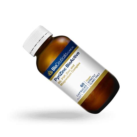 Bioceuticals Pyrizinc Bioactive 60 Capformer Pyrrole Protect