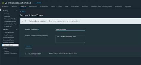 Deploying Tanzu Workload Availability Zones On Vsphere 8 With Nsx T