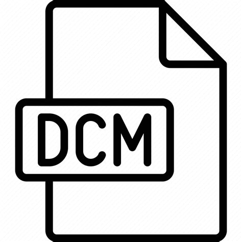 Dcm File Document Extension Format Icon Download On Iconfinder