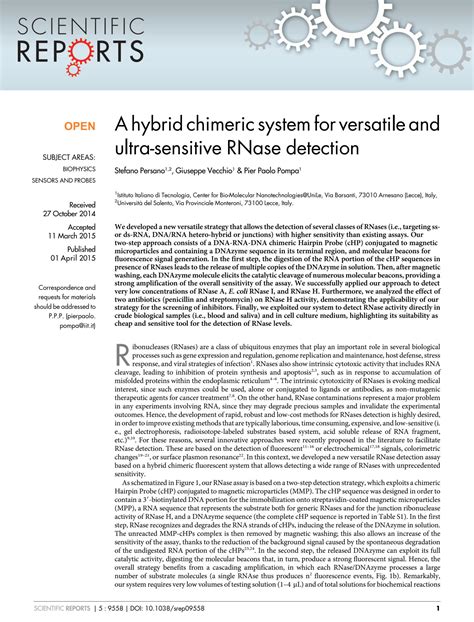 Solution A Hybrid Chimeric System For Versatile And Ultra Sensitive