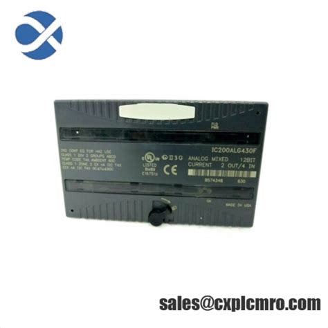 GE FANUC IC ALG F Industrial Analog Input Module Cxplcspareparts