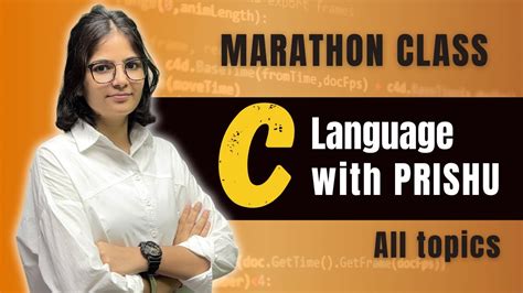 C Programming All Topics Maratgon By Prishu Happy Coding With Prishu Youtube