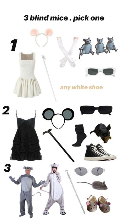 3 Blind Mice Costume