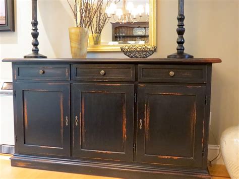 Rustic Wood Buffet Cabinet At Herbert Leite Blog