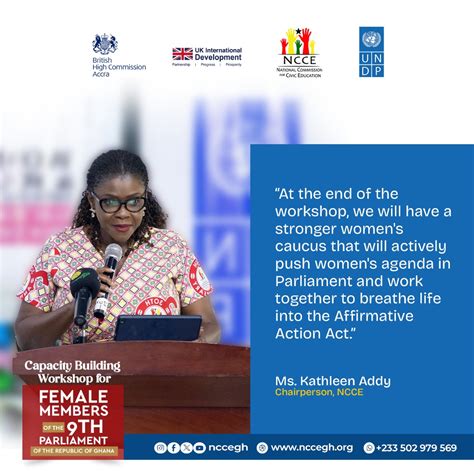 Excerpt From The Ncce Chairpersons Statements At The Ncceundp