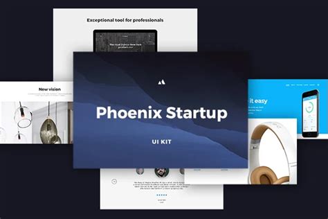 Ui وب سایت حرفه ای و مجلسی مخصوص طراحی وب سایت Psd کد 18012