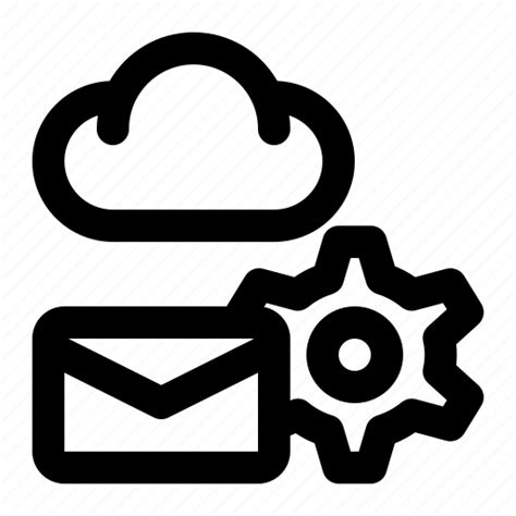 Cloud Mailing Email Based Management Computing Icon Download On Iconfinder