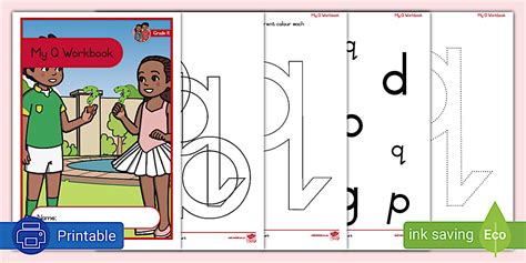 Gr R Phonics Workbook Letter Q Teacher Made Twinkl