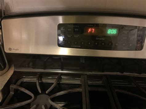 Common Ge Profile Oven Error Codes And Their Solutions