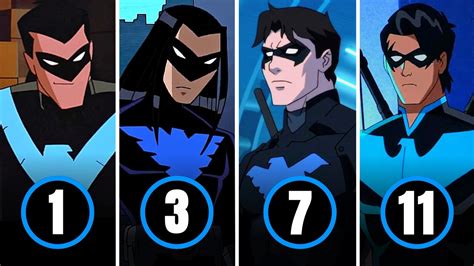 The Evolution Of Nightwing In Animated Series 1997 2022 Youtube