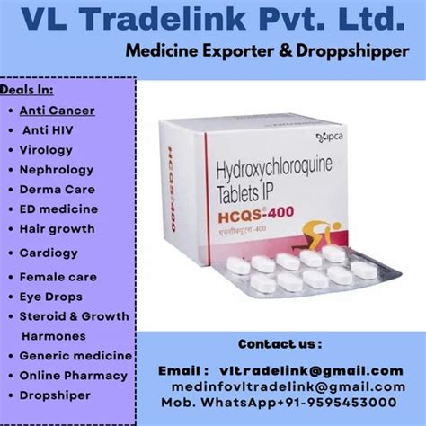 Hydroxychloroquine Tablets Hcq 400 At Best Price In Nagpur