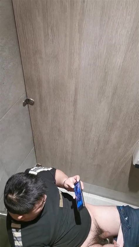 Spy Jerking In Restroom ThisVid
