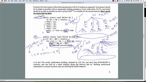 Cs B Midterm Spring Problem YouTube