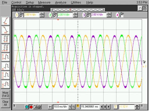 Steady State Stator Currents Measured At The Analog Output Of The Plant Download Scientific